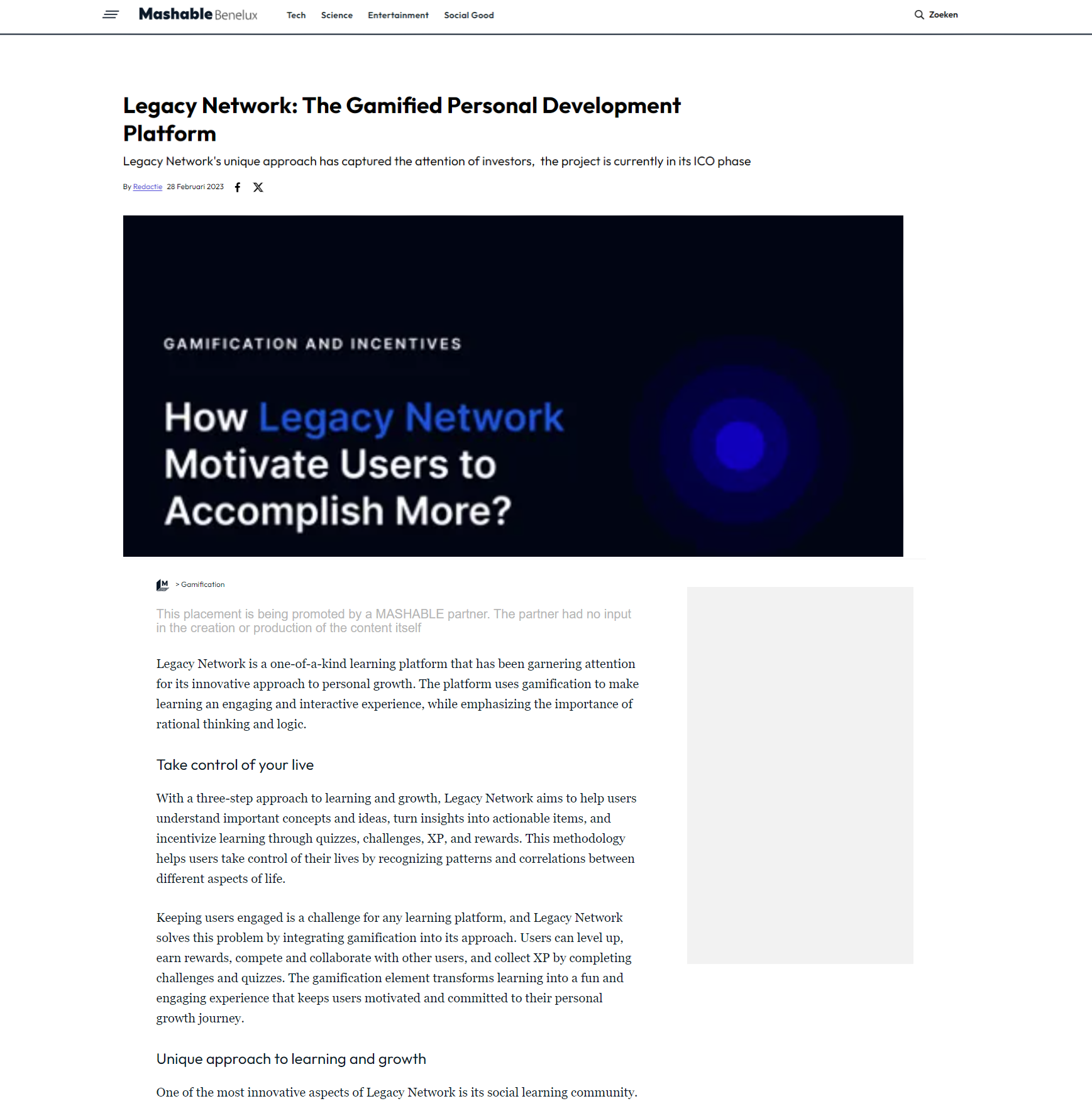 Legacy Networks: Your Personal Development Hub